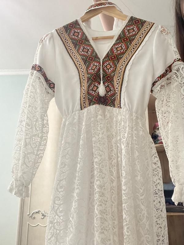 Вышитое платье — цена 1000 грн в каталоге Длинные платья Купить женские вещи по доступной цене