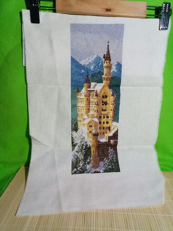 Картина вишивка замок — ціна 120 грн у каталозі Картини Купити товари для дому та побуту за