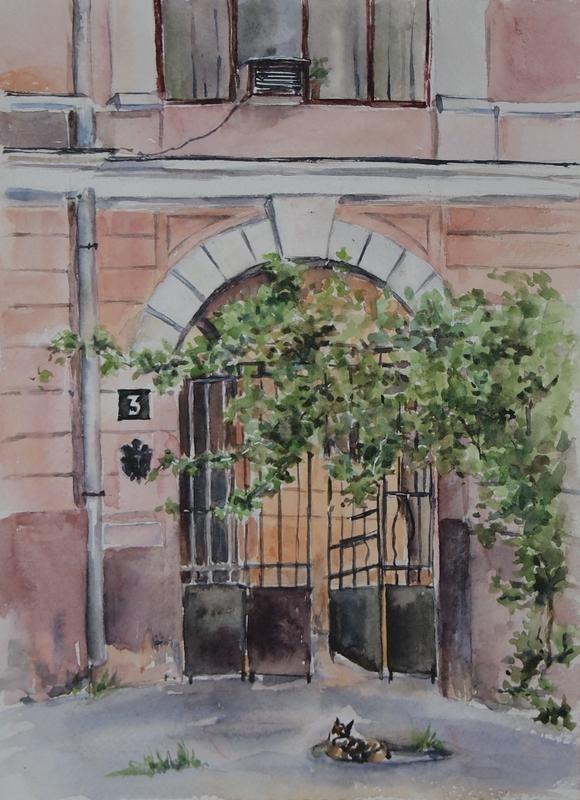 Прогулки по городу — цена 200 грн в каталоге Картины Купить товары для дома и быта по доступной