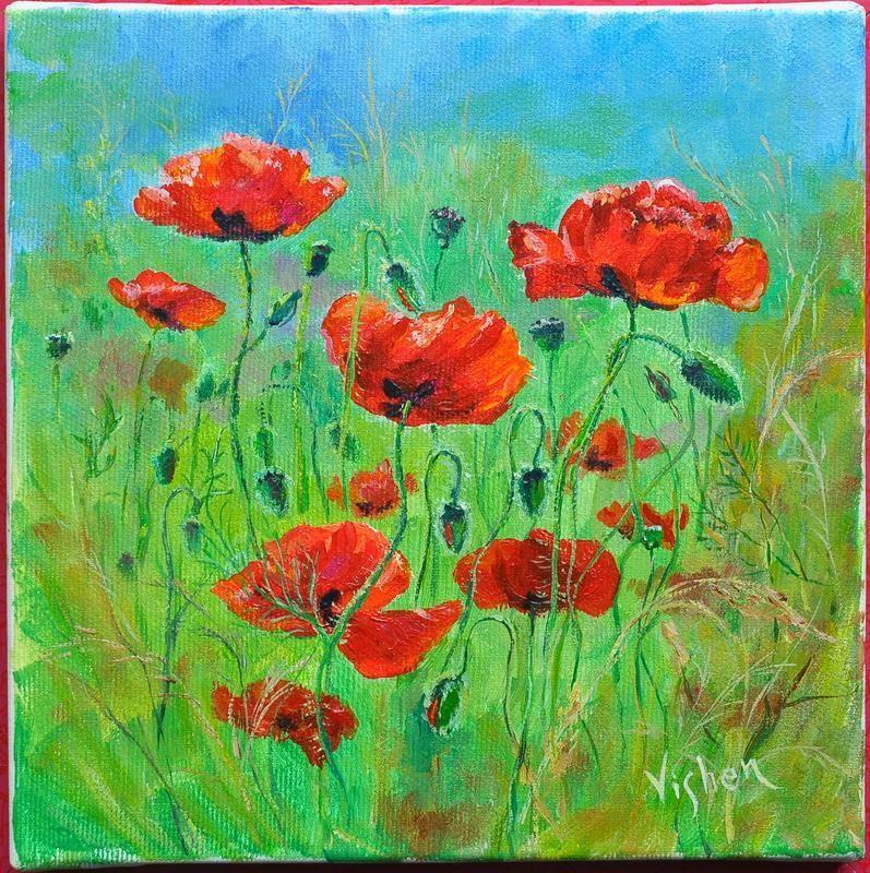 Картина маки — цена 500 грн в каталоге Картины Купить товары для дома и быта по доступной цене