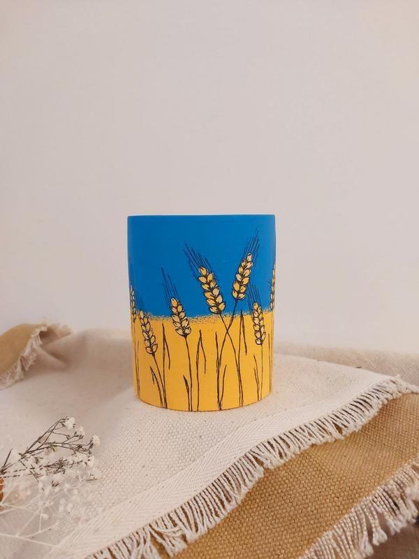 Свічка колосок — цена 400 грн в каталоге Свечи Купить товары для дома и быта по доступной цене