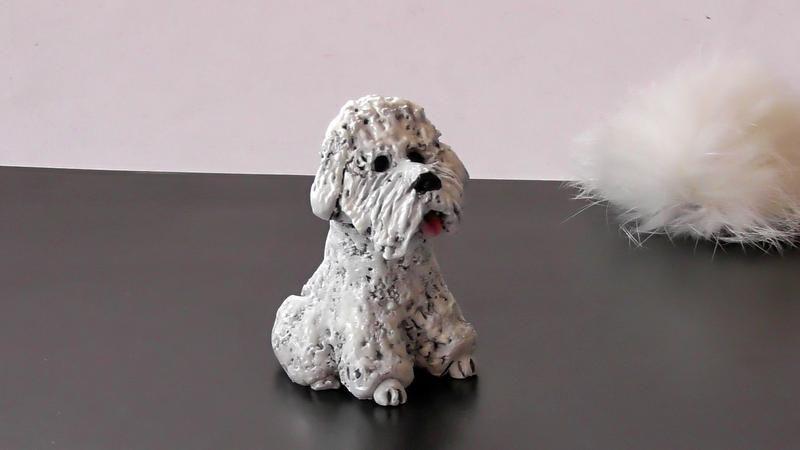Бишон статуэтка породы бишон фризе — цена 195 грн в каталоге Статуэтки