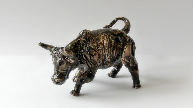 Статуэтка бык подарок коллекционеру статуэток — цена 260 грн в каталоге Статуэтки Купить товары