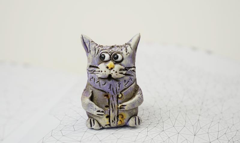 Фигурка кота авторская — цена 55 грн в каталоге Статуэтки Купить товары ...