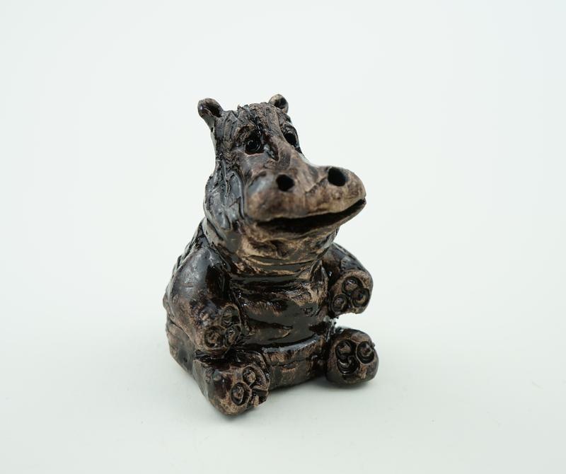 Статуетка бегемотика подарунок колекціонеру статуеток бегемотів — ціна 155 грн у каталозі