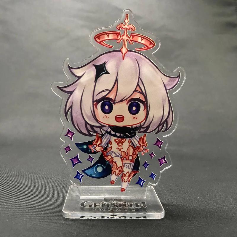 Акрилова фігурка міні стенд геншин імпакт — паймон — ціна 220 грн у каталозі Статуетки Купити