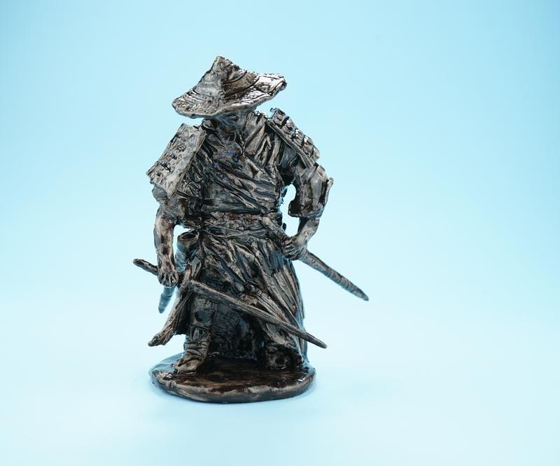 Статуэтка воина самурая подарок коллекционеру статуэток — цена 566 грн ...