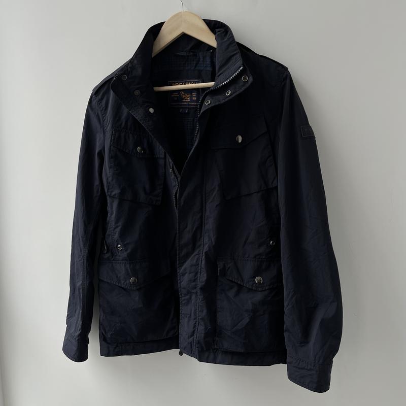 Woolrich navy blue field jacket m-65 куртка жакет оригінал преміум ...