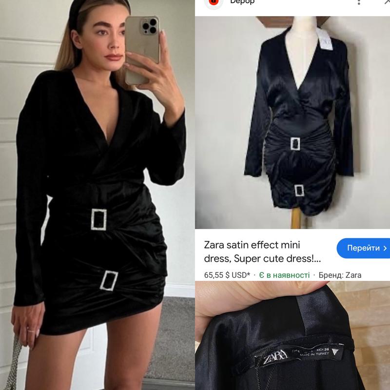 Zara сукня — ціна 685 грн у каталозі Сукні міді Купити жіночі речі за доступною ціною на Шафі