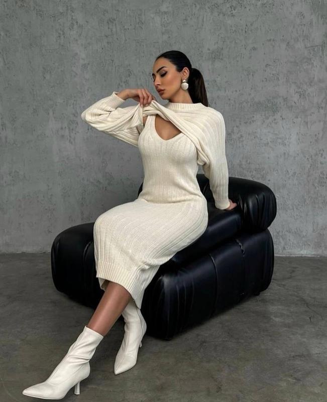 Костюм — ціна 810 грн у каталозі Костюми з сукнею Купити жіночі речі за доступною ціною на Шафі