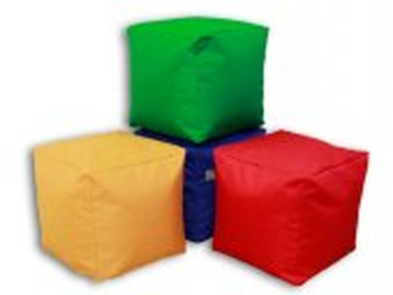 Безкаркасний пуф кубик — ціна 600 грн у каталозі Мякі меблі Купити товари для дому та побуту за