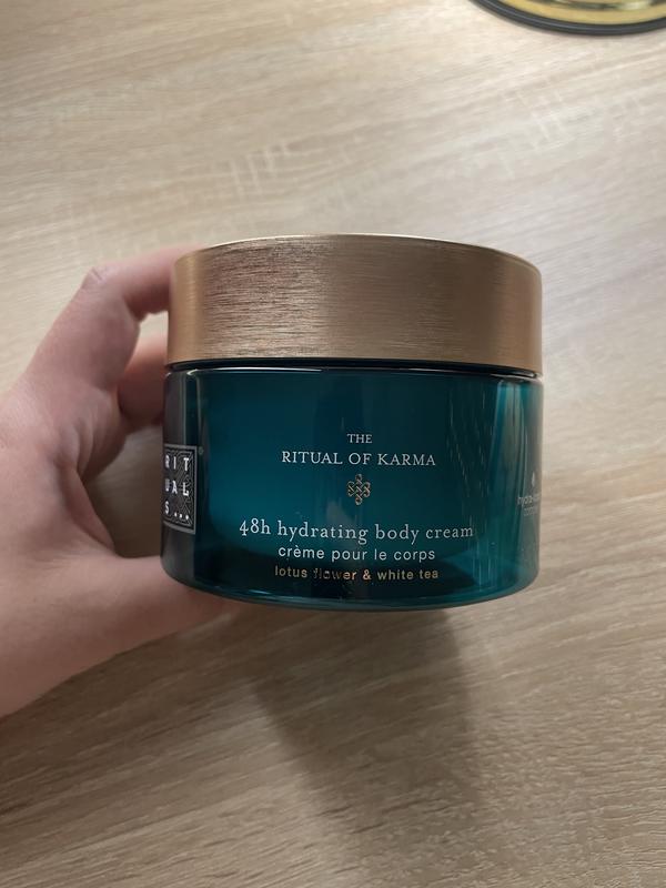 rituals the ritual of karma hydrating body cream creme pour le corps lotus flover & white tea ...