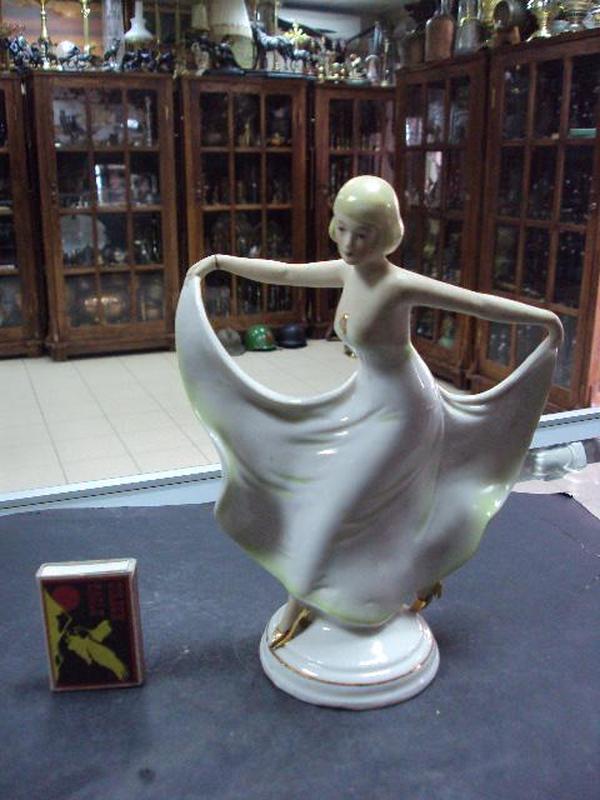 Фигура фарфор германия девушка танцовщица под реставрацию склейка руки — цена 2300 грн в