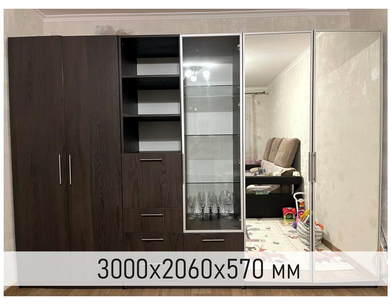 Універсальна якісна шафа індивідуального проєкту — ціна 29650 грн у