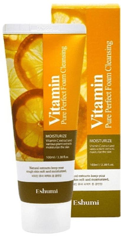 Корейская косметика пенка eshumi для умывания лица vitamin pure perfect ...