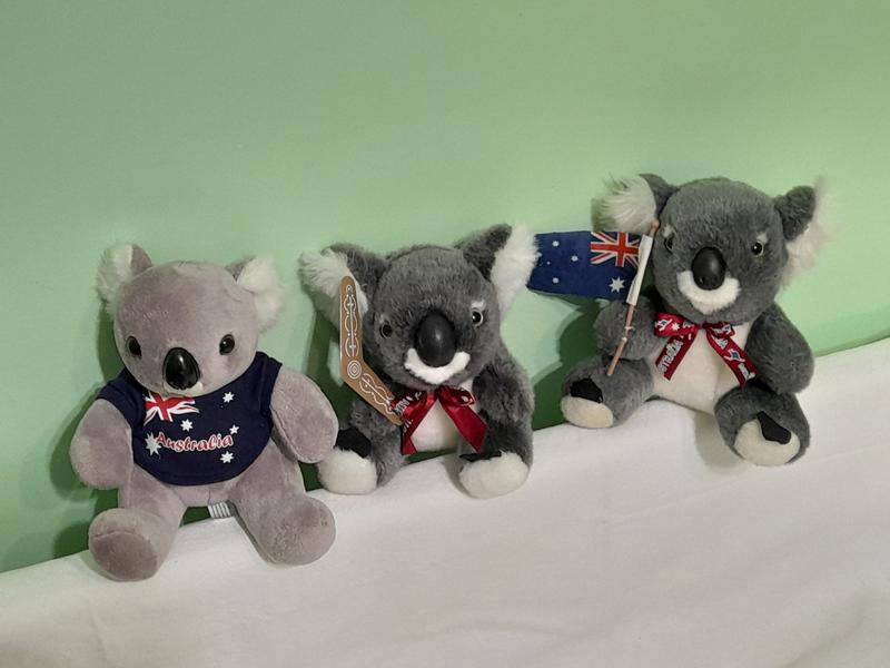 Фігурки сувенірні мякі австралія коала Happy Memories From Australia 25 см — ціна 175 грн