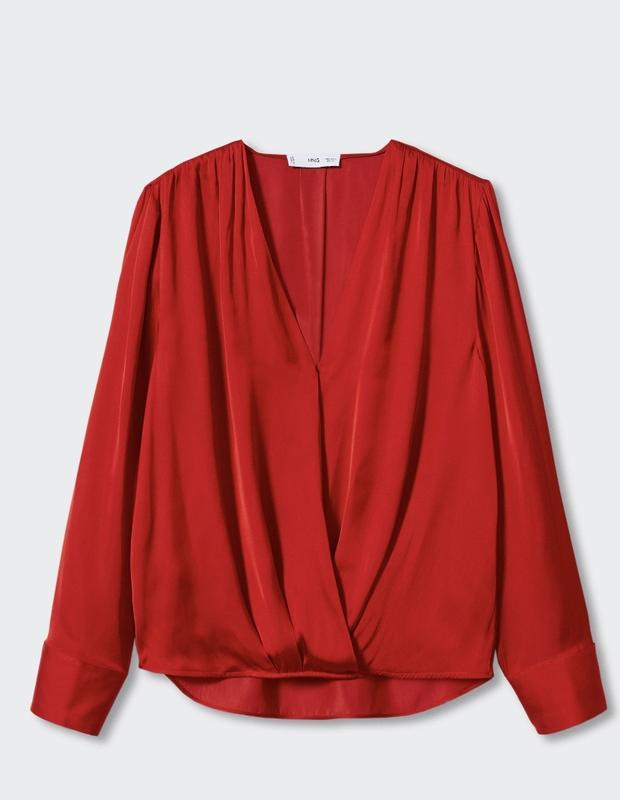 Блуза сатин — ціна 250 грн у каталозі Блузи Купити жіночі речі за доступною ціною на Шафі
