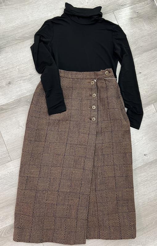 Вовняна спідниця — ціна 350 грн у каталозі Міді спідниці Купити жіночі речі за доступною ціною