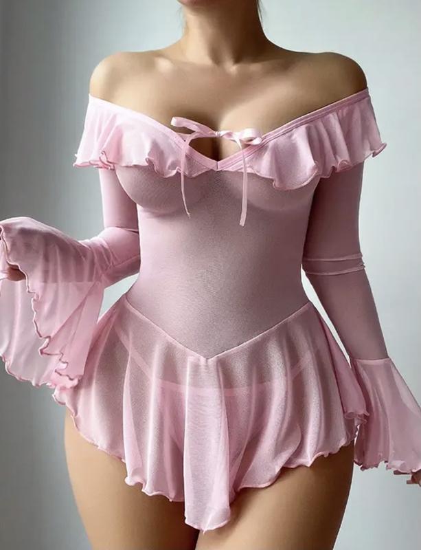 Платье сетка ночнушка пеньюар на фотосессию пляж пляжное — цена 760 грн в каталоге Пеньюары