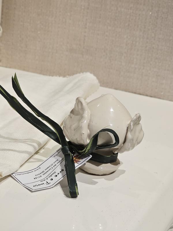 Сувенір з італії керамічна квітка — ціна 270 грн у каталозі Статуетки Купити товари для дому та