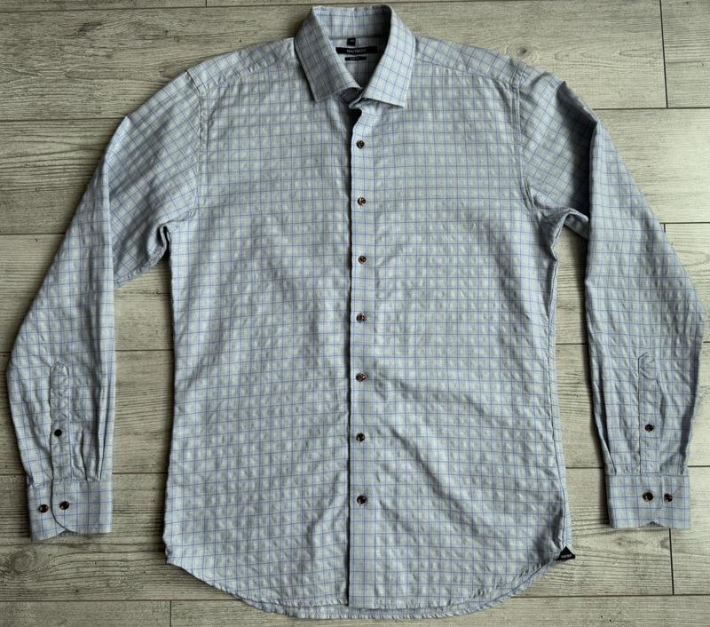 Сорочка рубашка Navyboot Slim Fit Textured Checked Shirt — ціна 450 грн у каталозі Сорочки