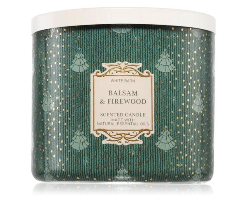 Зимний аромат свечка Bath And Body Works — цена 1100 грн в каталоге Свечи Купить товары для дома