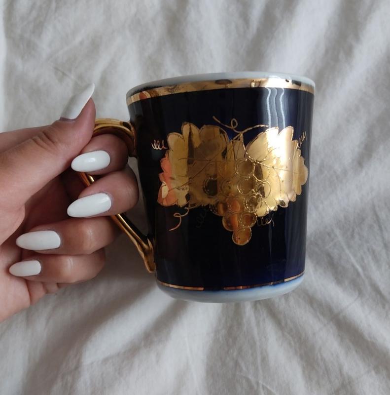 Чашка довбиш золотий виноград — ціна 1700 грн у каталозі Чашки Купити товари для дому та побуту