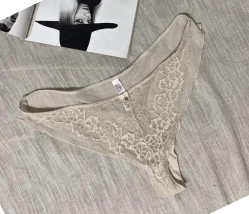 Ann summer’s шикарні кремові трусики з мереживом як нові — ціна 95 грн ...