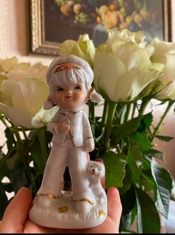 Статуетка дівчинка із собачкою німеччина — ціна 450 грн у каталозі Статуетки Купити товари для