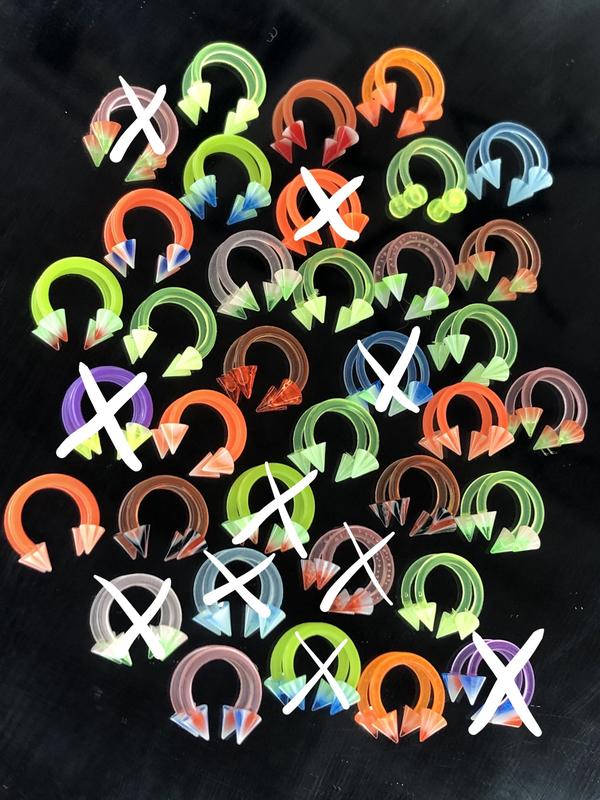 Сережка 18грн серьга циркуляр подкова кольцо колечко круглая серёжка для пирсинга септума