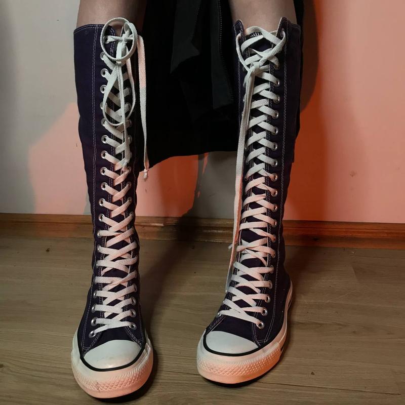 Converse високі кеди, конверси, y2k, sk8, gothic, punk, grunge, готика ...