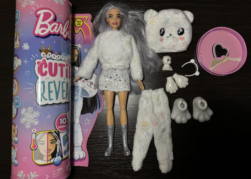 Лялька барбі в костюмі медвідя barbie reveal polar bear — ціна 880 грн ...