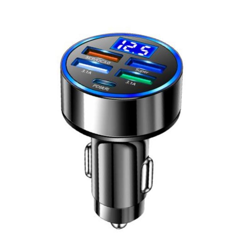 Зарядний пристрій для авто від прикурювача 250 вт 5 портів — ціна 250 ...