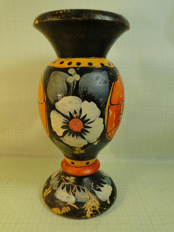 Ваза деревяна ссер — ціна 75 грн у каталозі Вази Купити товари для дому та побуту за доступною