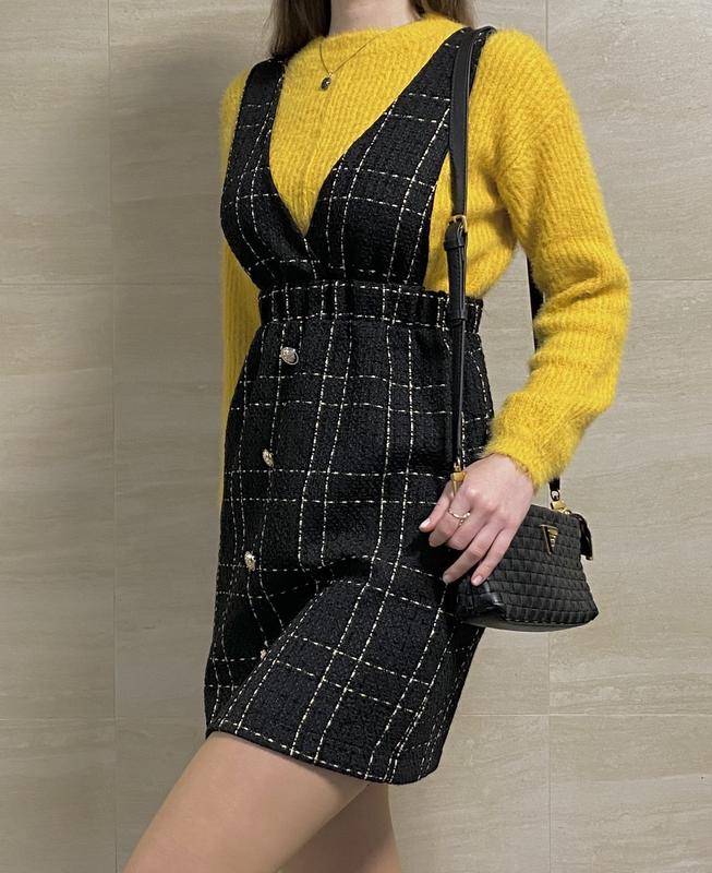 Твідовий сарафан Shein — ціна 275 грн у каталозі Сарафани Купити жіночі речі за доступною ціною