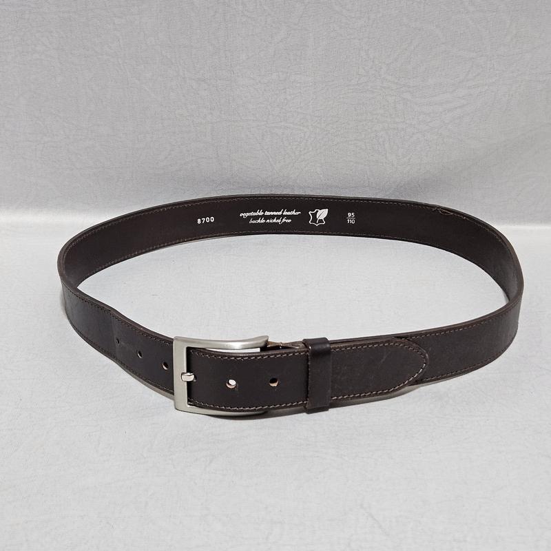 Чоловічий італійський шкіряний ремінь — ціна 300 грн у каталозі Ремені Купити аксесуари за