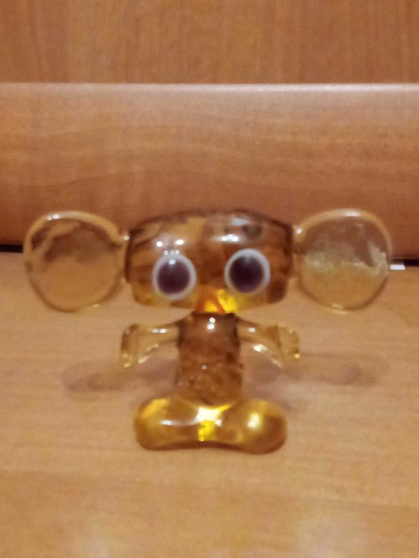 Статуэтка стеклянная сср чебурашка навозник — цена 130 грн в каталоге Статуэтки Купить товары