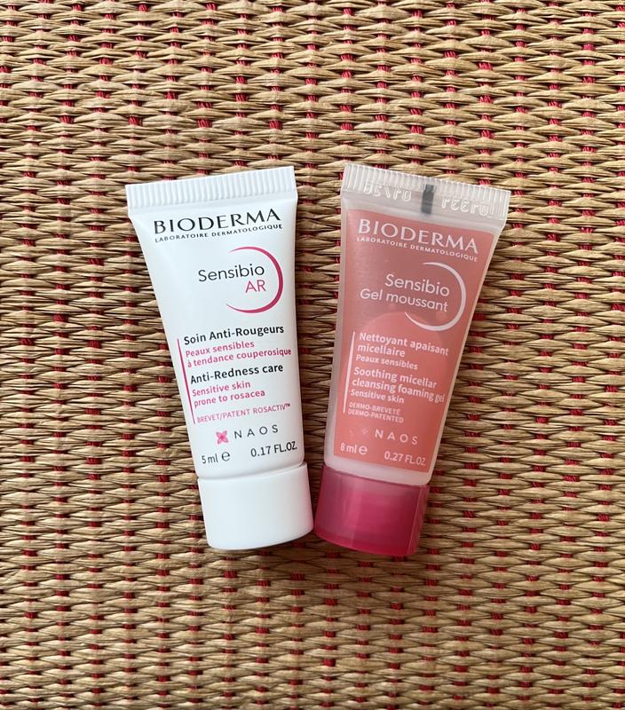 Набор биодерма - крем для чувствительной кожи лица bioderma sensibio ar ...