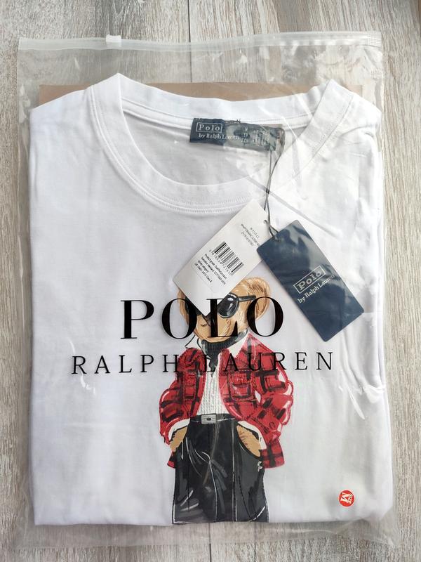 Футболка polo ralph lauren жіноча біла чорна — ціна 1200 грн у каталозі ...