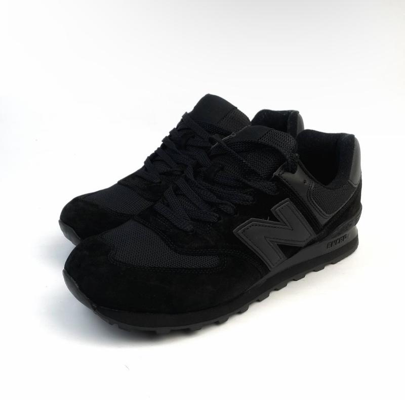 New balance 574 total black — ціна 2050 грн у каталозі Кросівки Купити ...