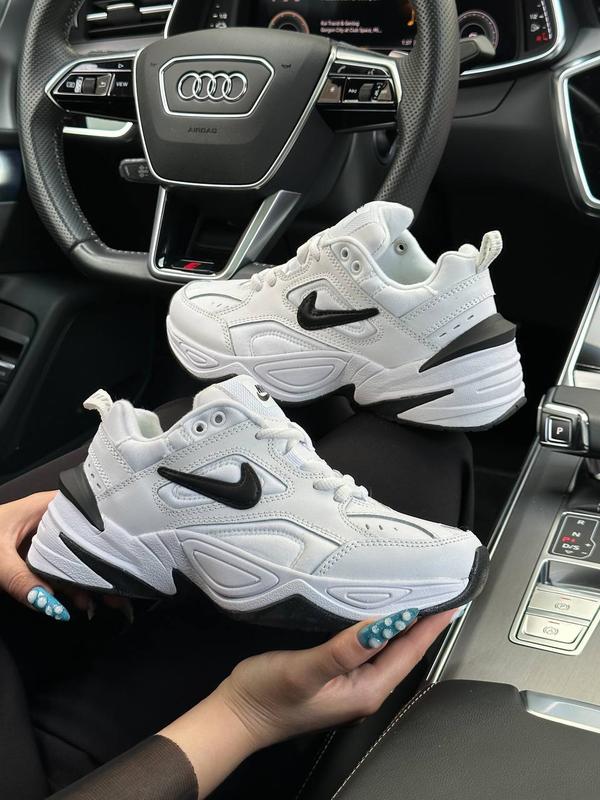Жіночі кросівки nike m2k tekno all white black — ціна 1800 грн у ...