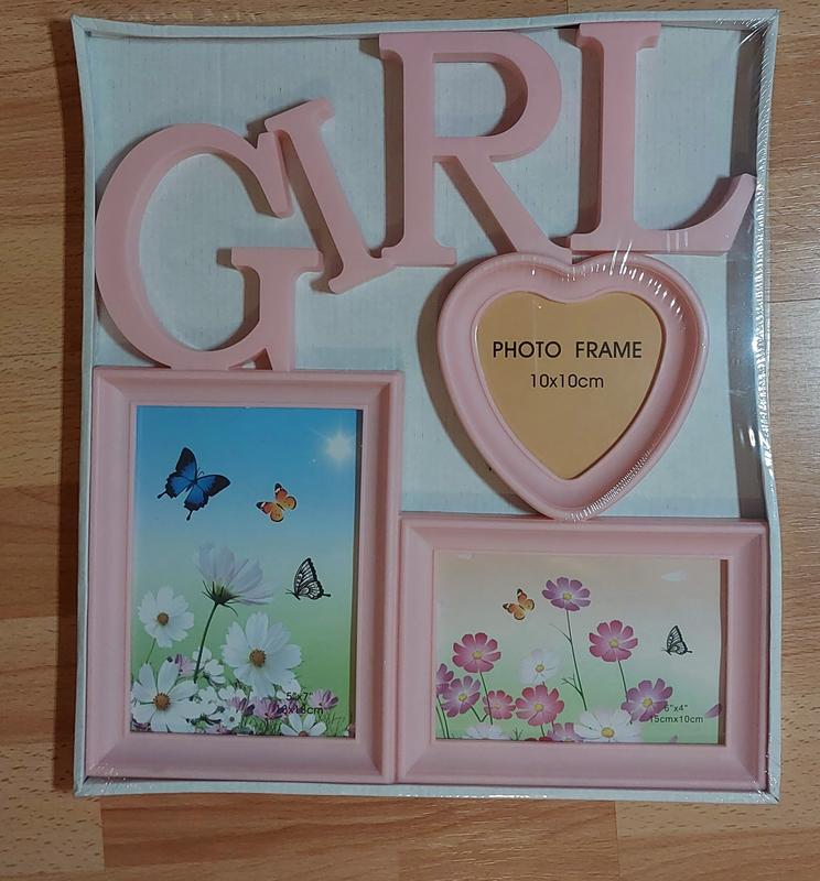 Фоторамка фотоколлаж для девочки — цена 135 грн в каталоге Фоторамки Купить товары для дома и