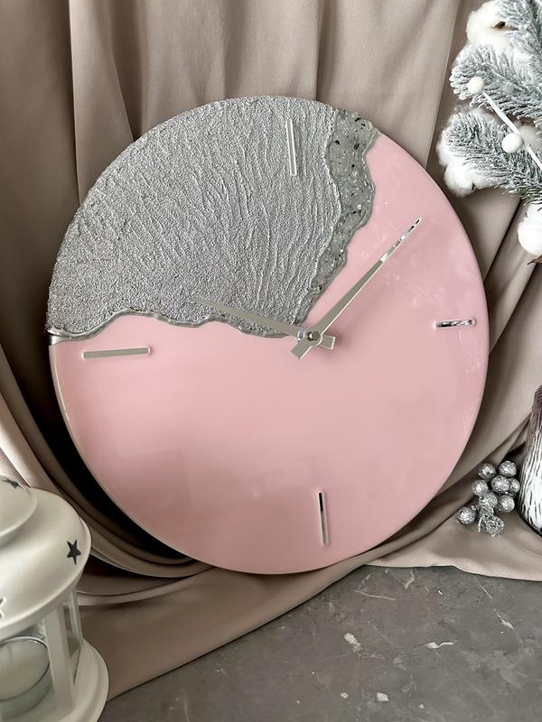 Настінний годинник з епоксидної смоли — ціна 2500 грн у каталозі Годинники Купити товари для