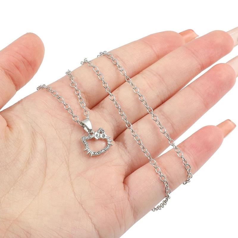 Hello Kitty кулон на ланцюжку хеллоу киті підвіска кішка Annime котик хеллові кіті хімоу аніме