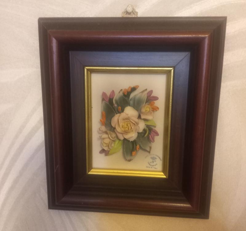 Фарфоровая картина сapodimonte 3d — цена 3200 грн в каталоге Картины Купить товары для дома и