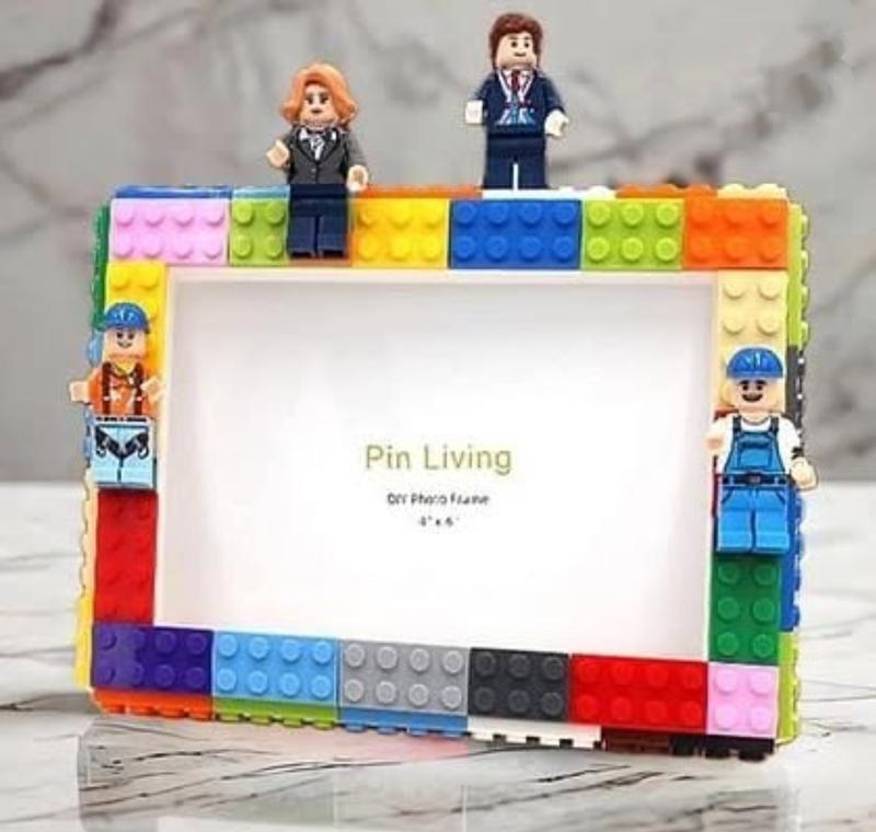 Фоторамка diy lego photo frame! рамка для фотографій lego. — ціна 950 ...