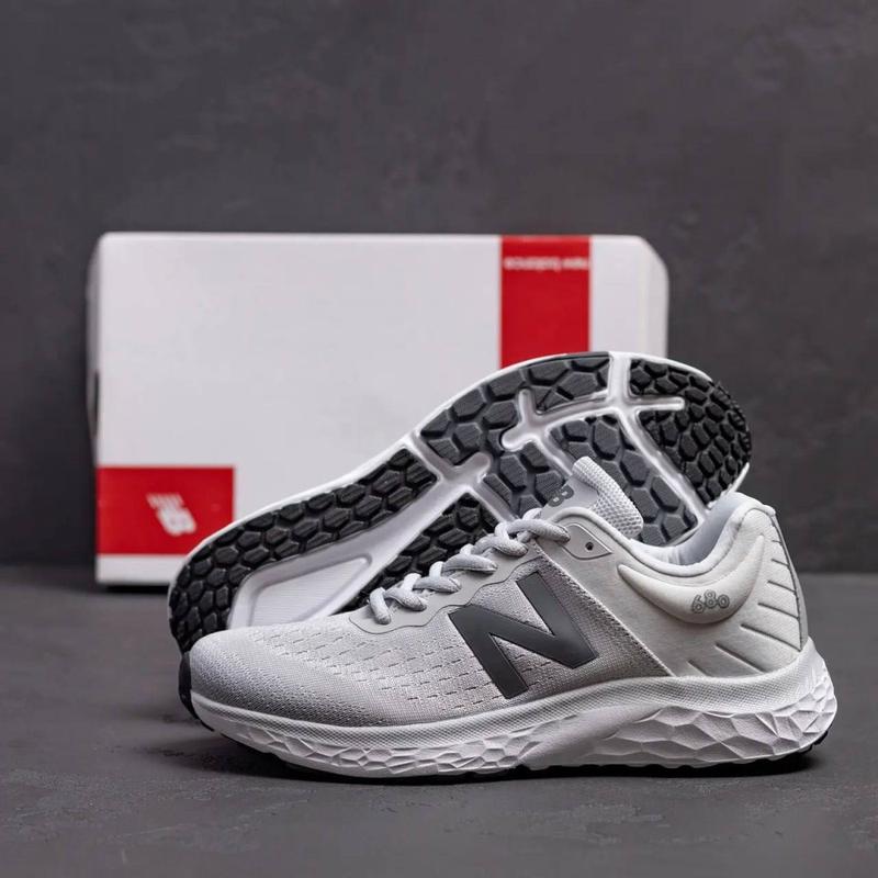 Кросівки new balance весна/літо матеріал текстиль колір світло сірий ...