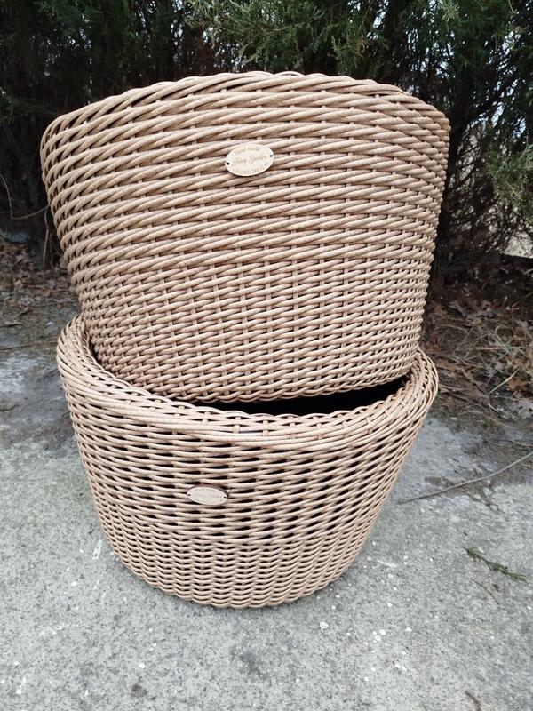 Кашпо ротанг 65 л у колірі лоза — ціна 1500 грн у каталозі Кашпо Купити товари для дому та