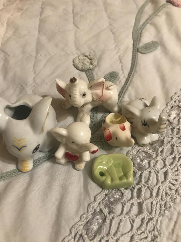 Форфорові слоники 6шт — ціна 200 грн у каталозі Статуетки Купити товари для дому та побуту за