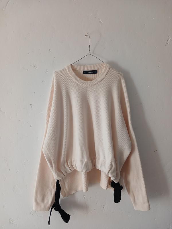 Розкішний ефектний светр пломбірний — ціна 385 грн у каталозі Светри Купити жіночі речі за